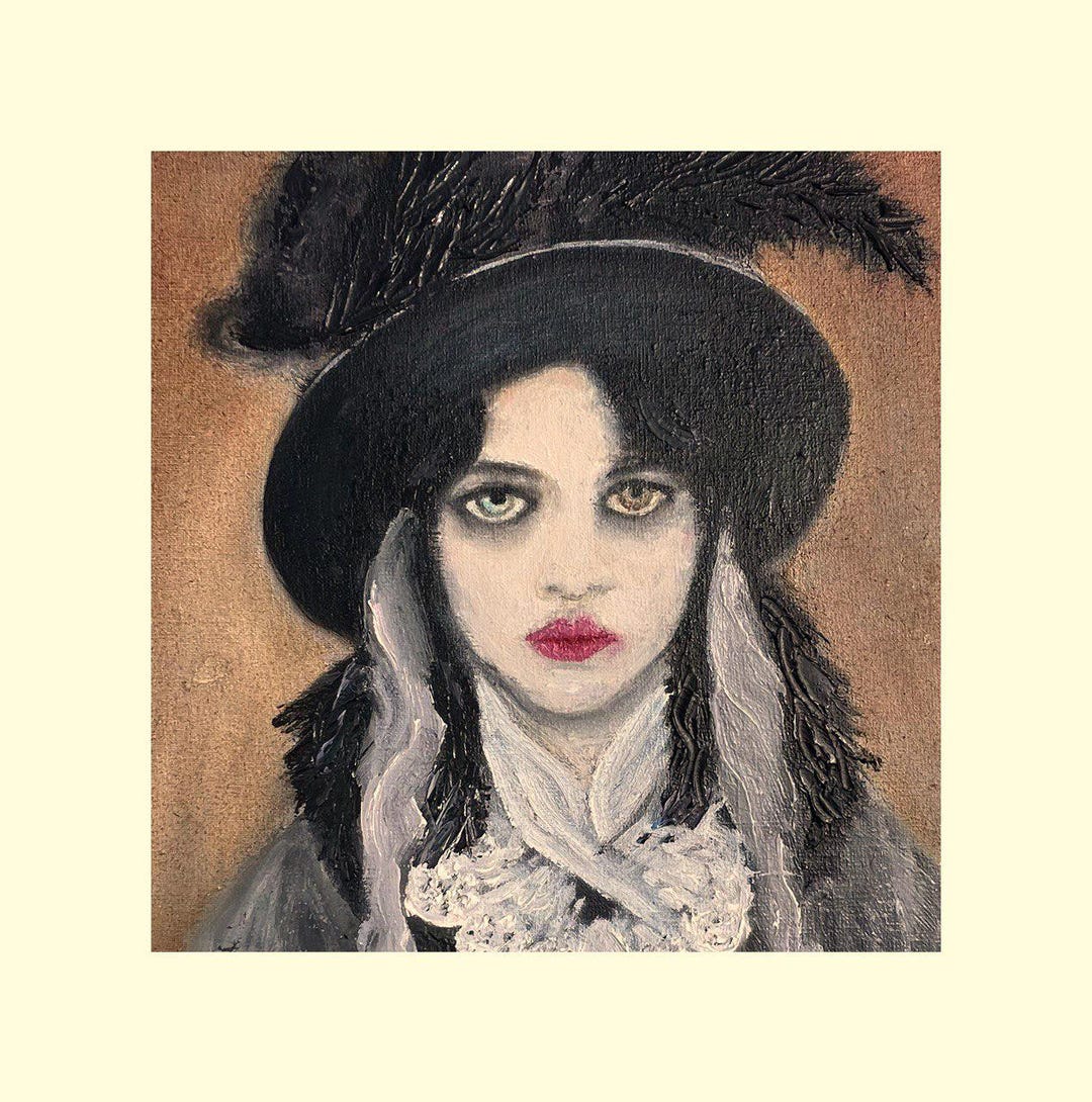 Spooky Chic: Original Dark Art of Wednesday Addams, Addams Family ...