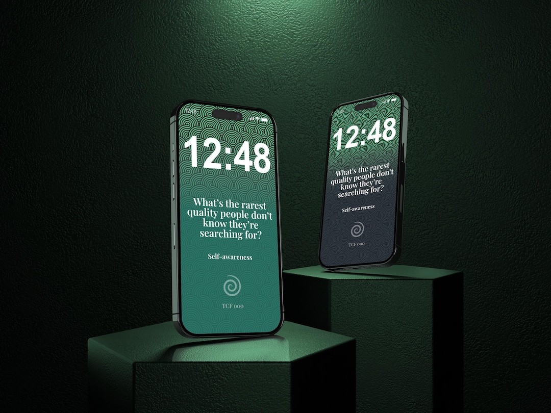 The Tender Discipline – Minimal Quote Lock Screen Pack | Soft Weapons ...