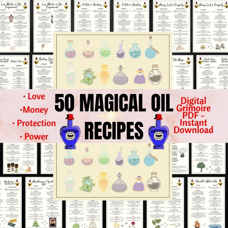 Magical Oils - Etsy