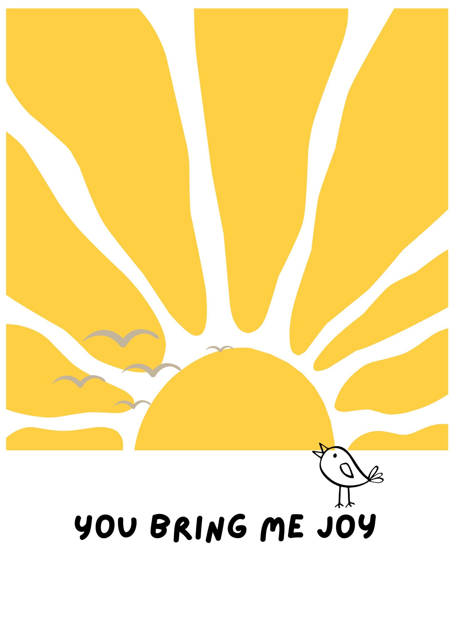 Sunshine Theme Poster Set: Inspirational Wall Art Prints (digital ...