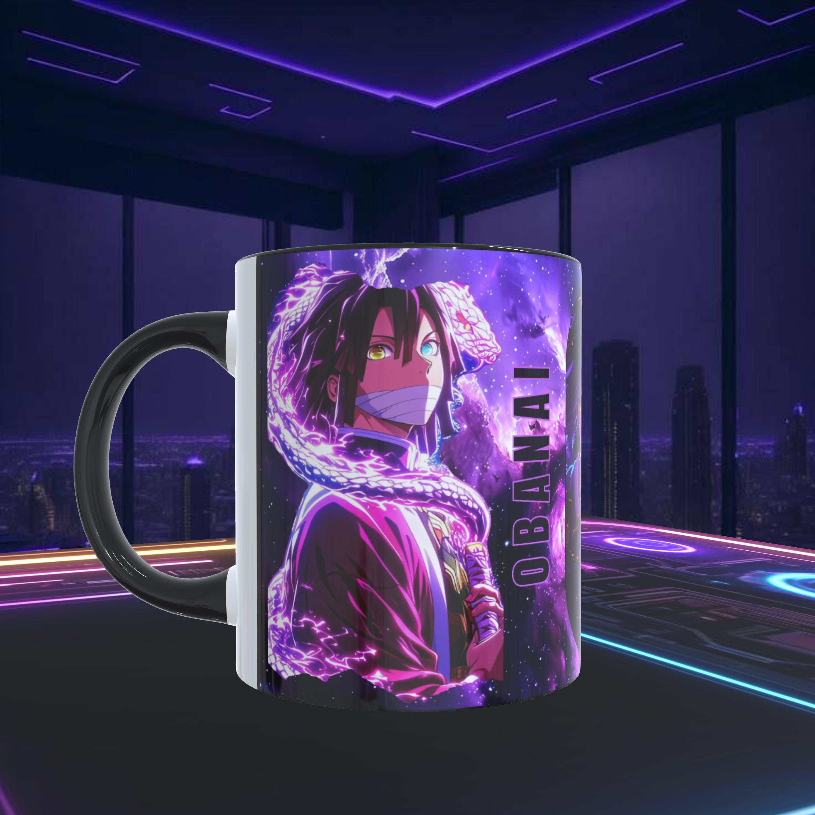 Obanai Iguro Mug Wrap PNG – Anime Sublimation Design for 11 Oz Cup ...