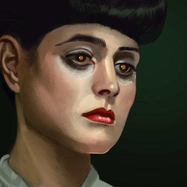 Rachel Blade Runner Art - Etsy