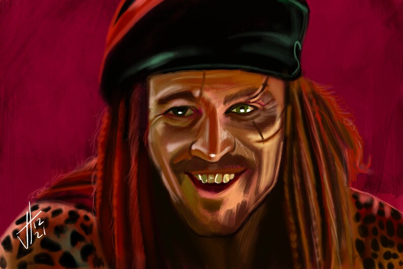 True Romance Gary Oldman Drexel Spivey Art Print - Etsy