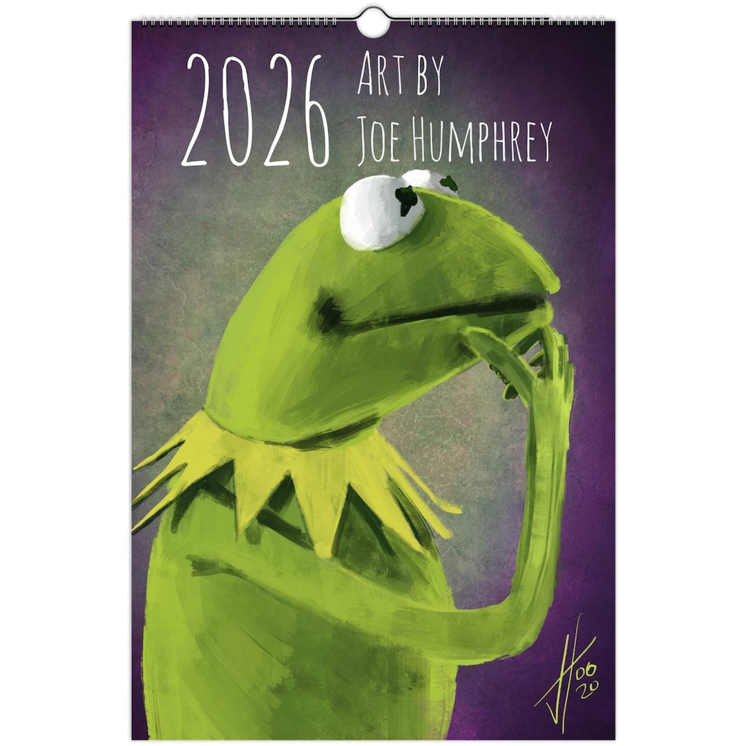 The Muppets 2026 12 Month Calendar - Etsy