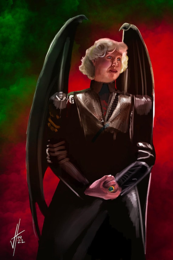 The Sandman Lucifer Morningstar Art Print - Etsy