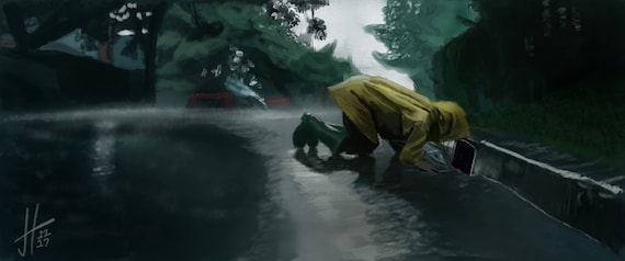 Stephen King's IT Art Print | Etsy