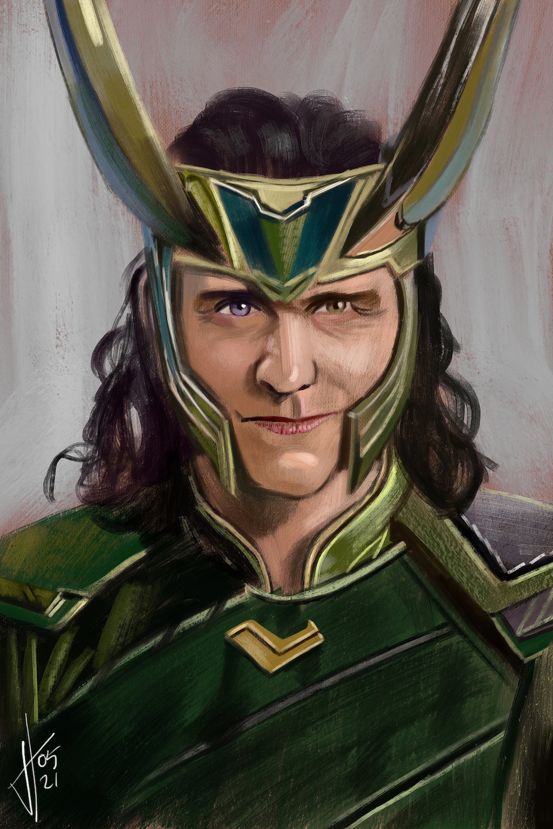 Loki Tom Hiddleston Art Print - Etsy