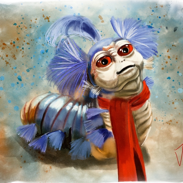 Labyrinth Worm - Etsy