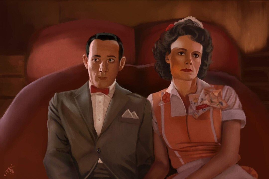 Pee-wee Herman Art Print - Etsy