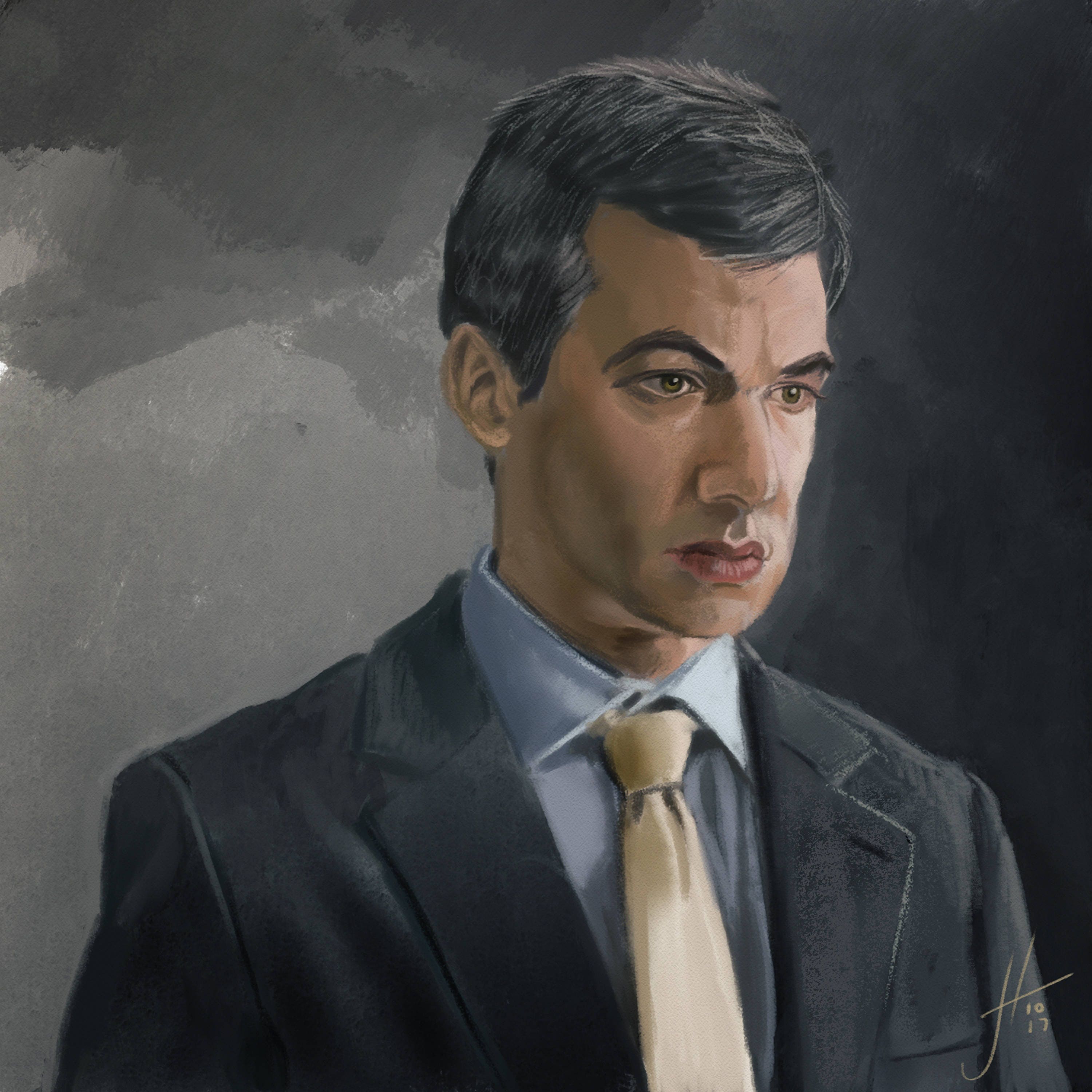 Wall Décor Prints Cartoon Portrait Nathan Fielder Wall Art Nathan for ...