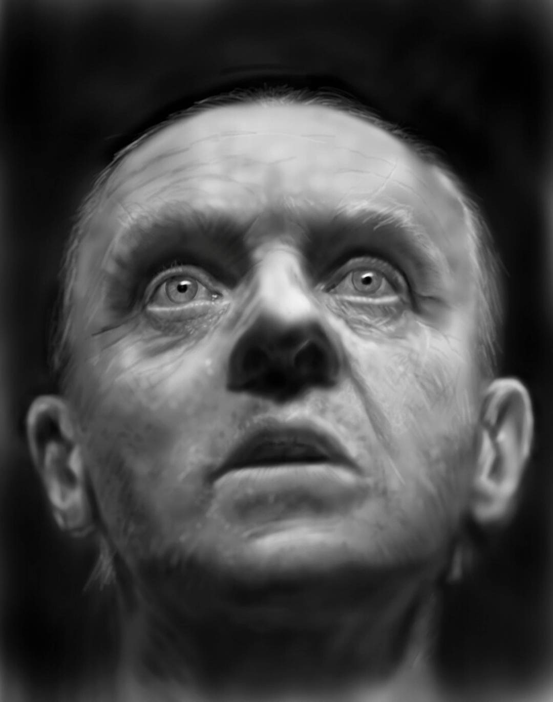 Hannibal Lecter Anthony Hopkins Art Print - Etsy