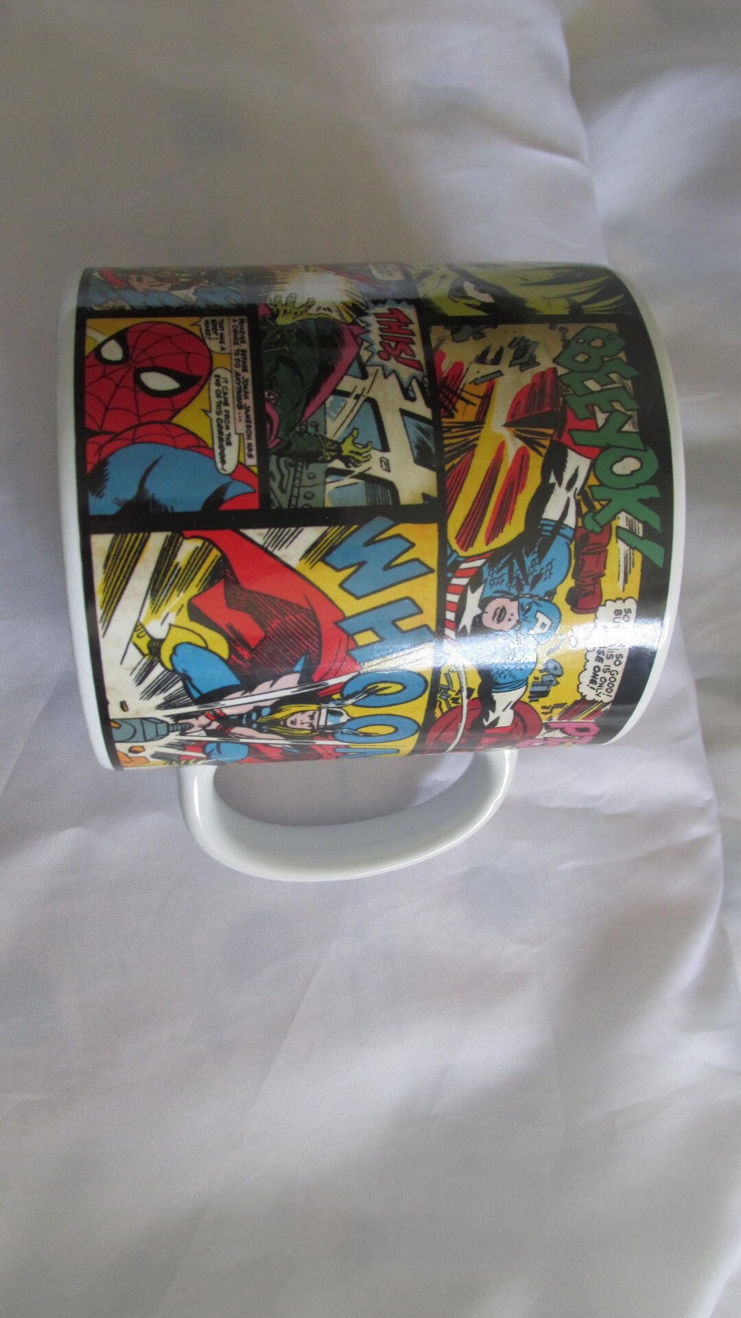 Marvel Comics Mug Cup - Etsy