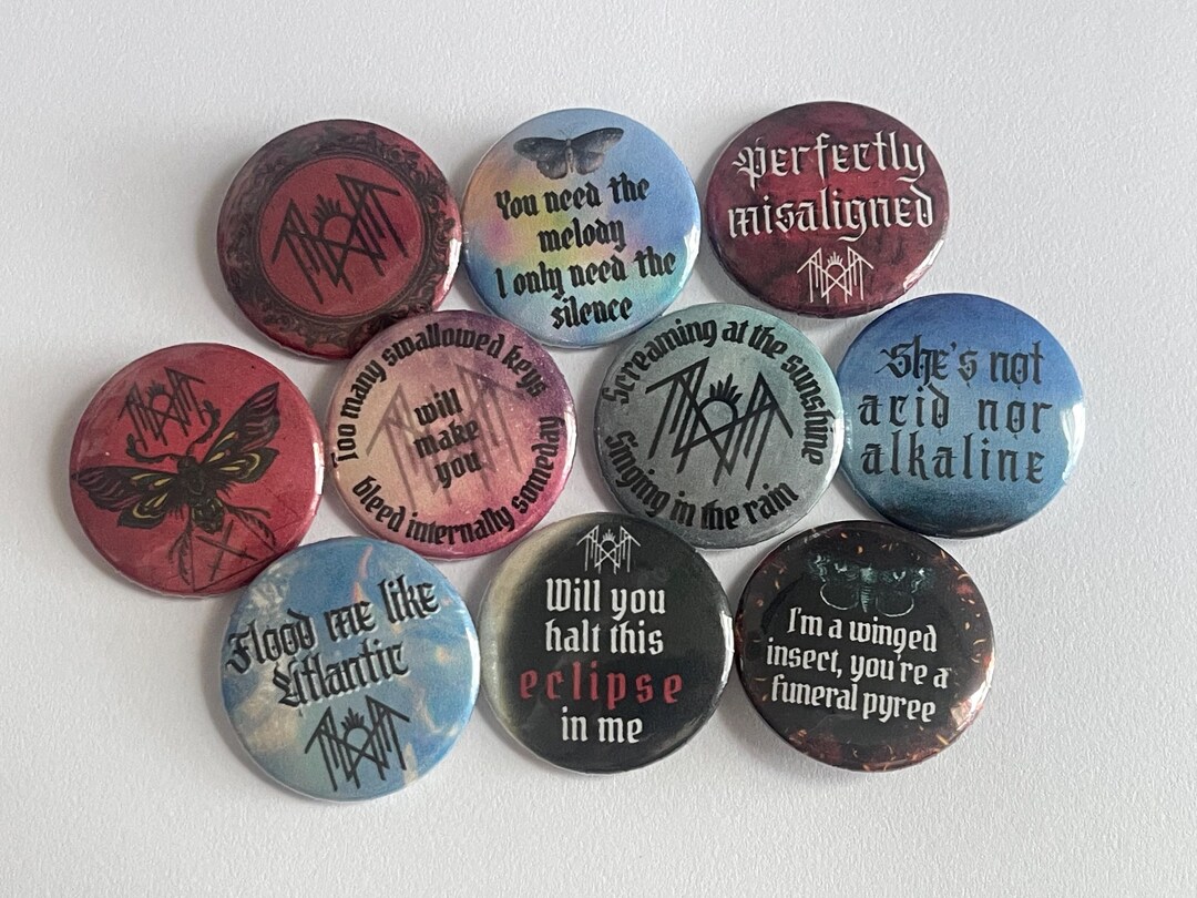 Sleep Token - Buttons | 10 Variations | Metal Music Band Pin - Etsy