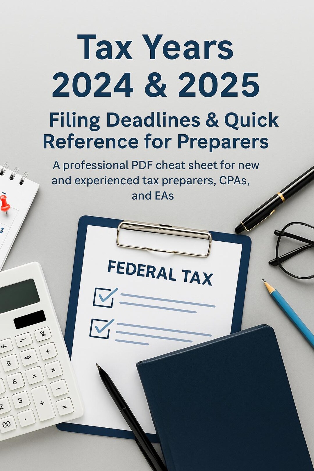 2024-2025 Tax Reference Guide for Cpas, Eas - Instant Download (PDF ...