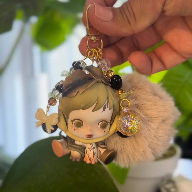 Skullpanda Keychain - Etsy