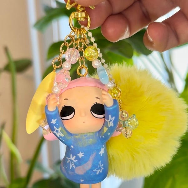 Hirono Keychain - Etsy