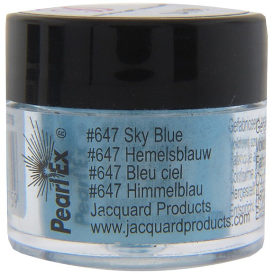Pearl Ex Powdered Pigment, Sky Blue, 3 Gram Jar - Etsy