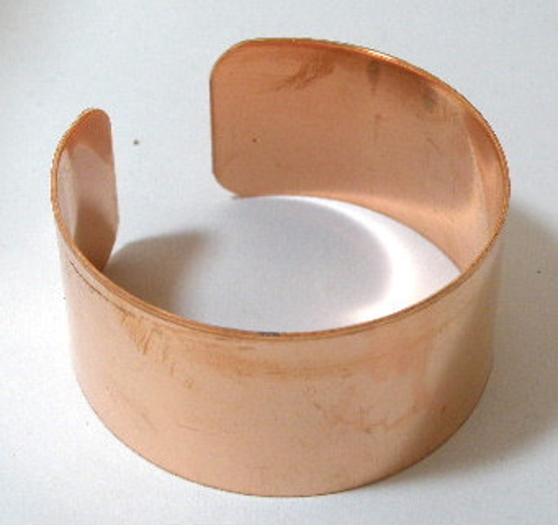 Copper Cuff Bracelet Blanks, One Dozen 1 Inch X 6 Inch, Unfinished ...