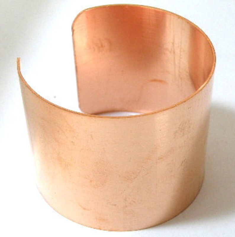 2" X 6" 20 Gauge .032 Copper Cuff Bracelet Blanks, One Dozen ...