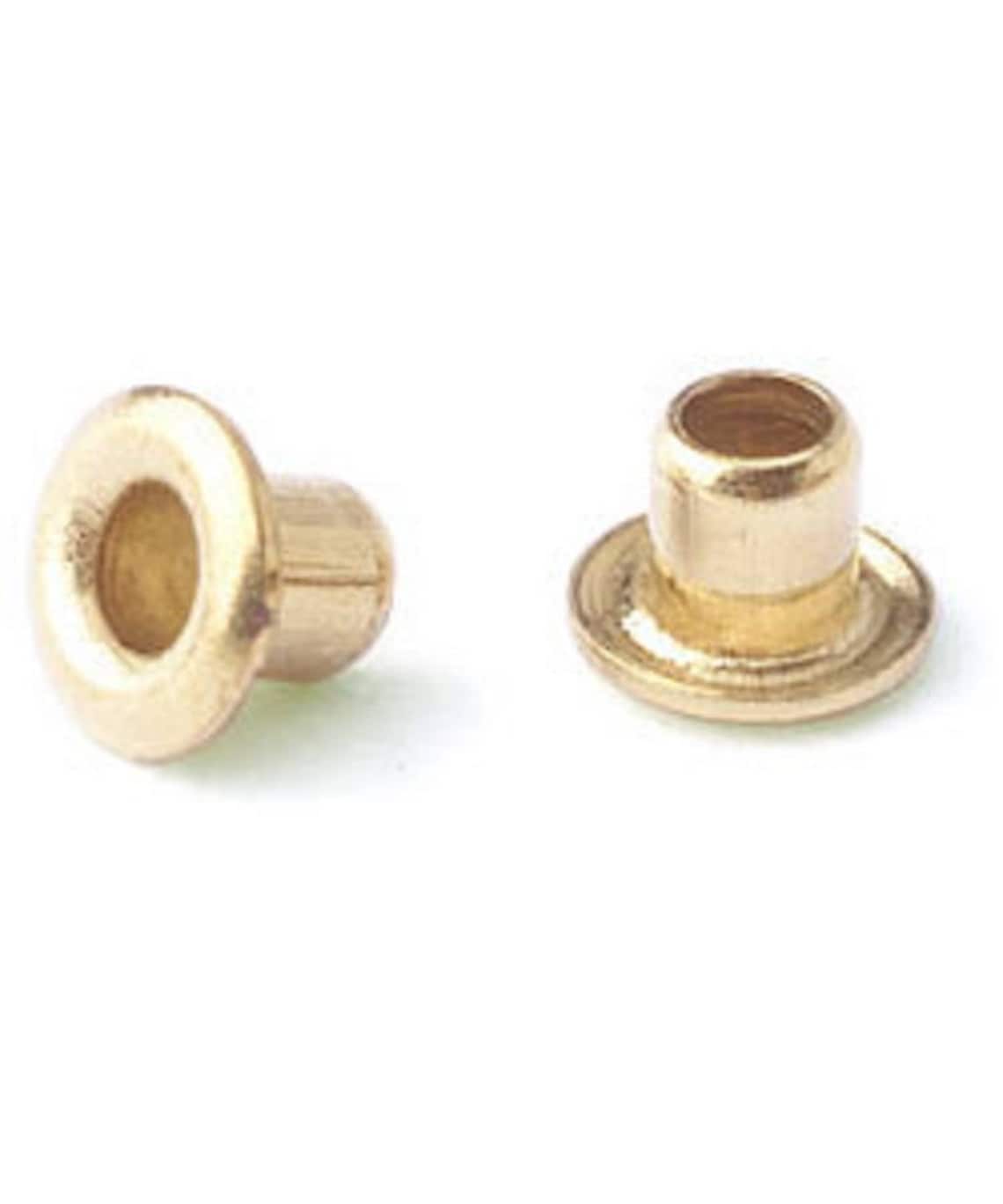 Brass Eyelets, Package of 100, Choice of Size! - Etsy