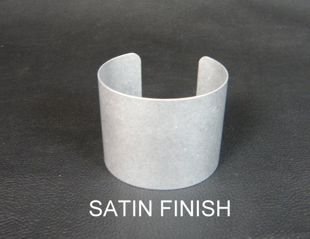Aluminum Cuff Bracelet Blanks, 2 Inch X 6 Inch (satin Finish) for ...