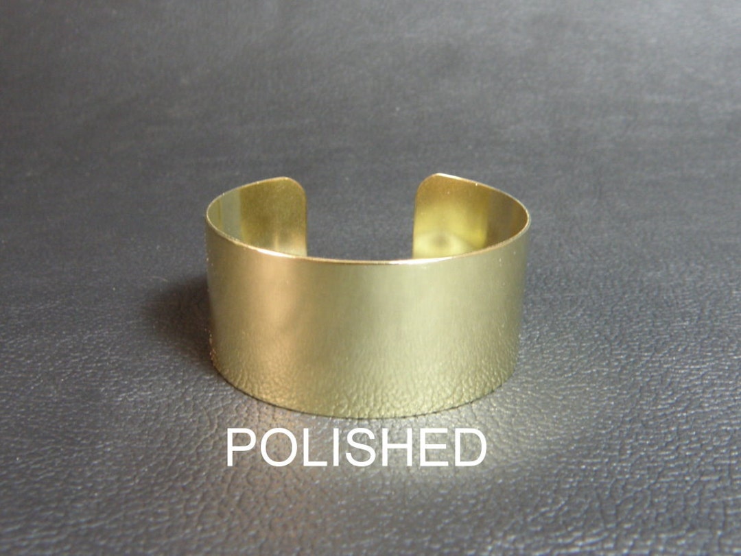Brass Cuff Bracelet Blank, 1