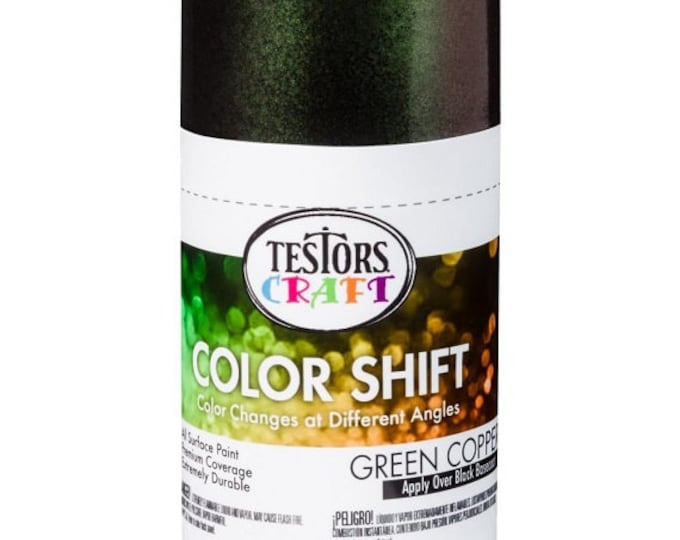 Testors Color Shift Spray Paint, 3oz Can, Green Copper - Etsy Testors Color Shift Spray Paint, 3oz Can, Green Copper - Etsy