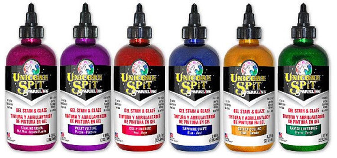 Unicorn Spit Sparkling, Full Set of All 6 Colors, 8 Oz Bottles of ...