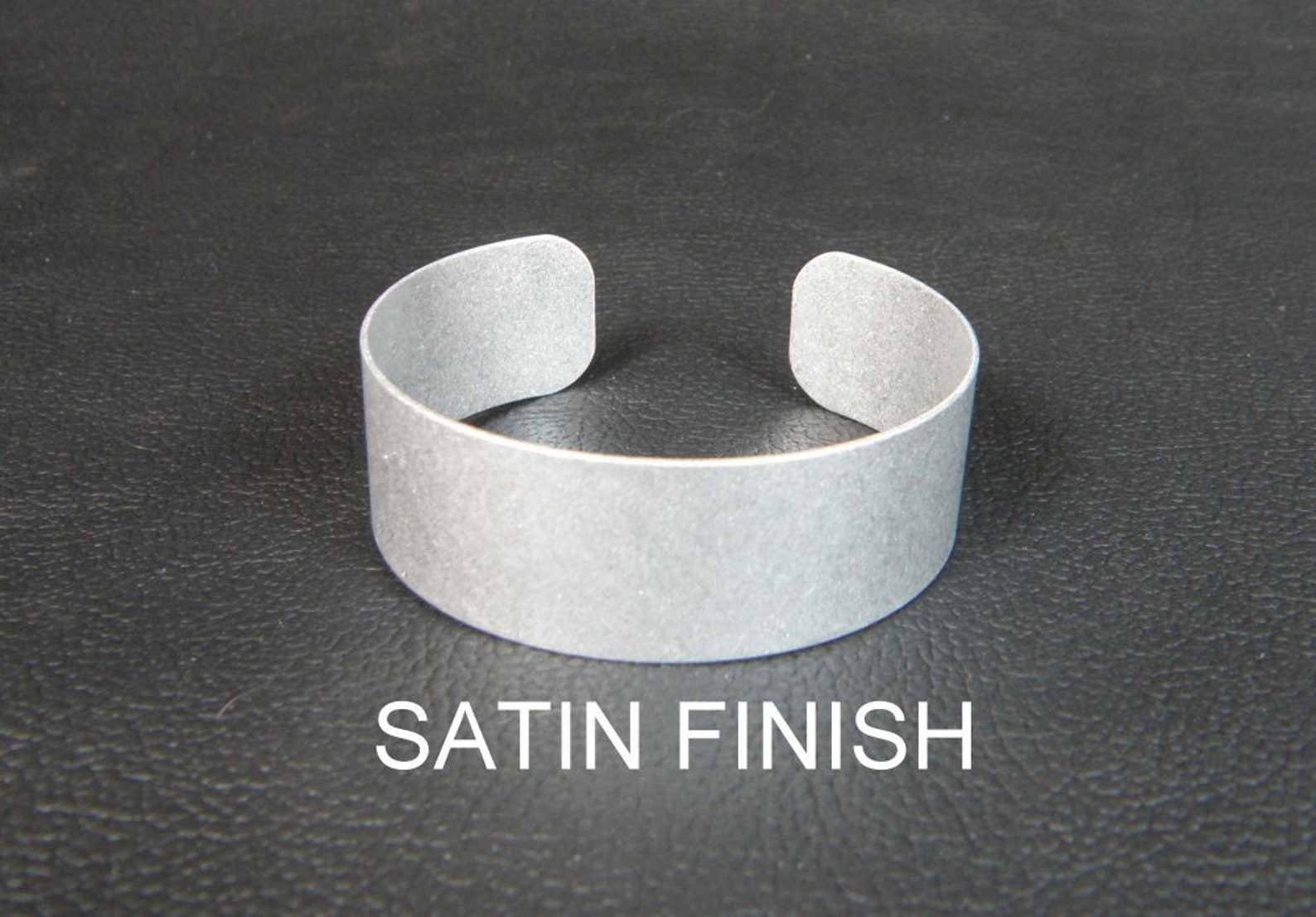 Aluminum Cuff Bracelet Blank, 3/4