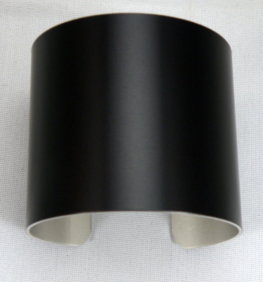Black Anodized Aluminum Cuff Bracelet Blanks, 2 Inch X 6 Inch, One ...