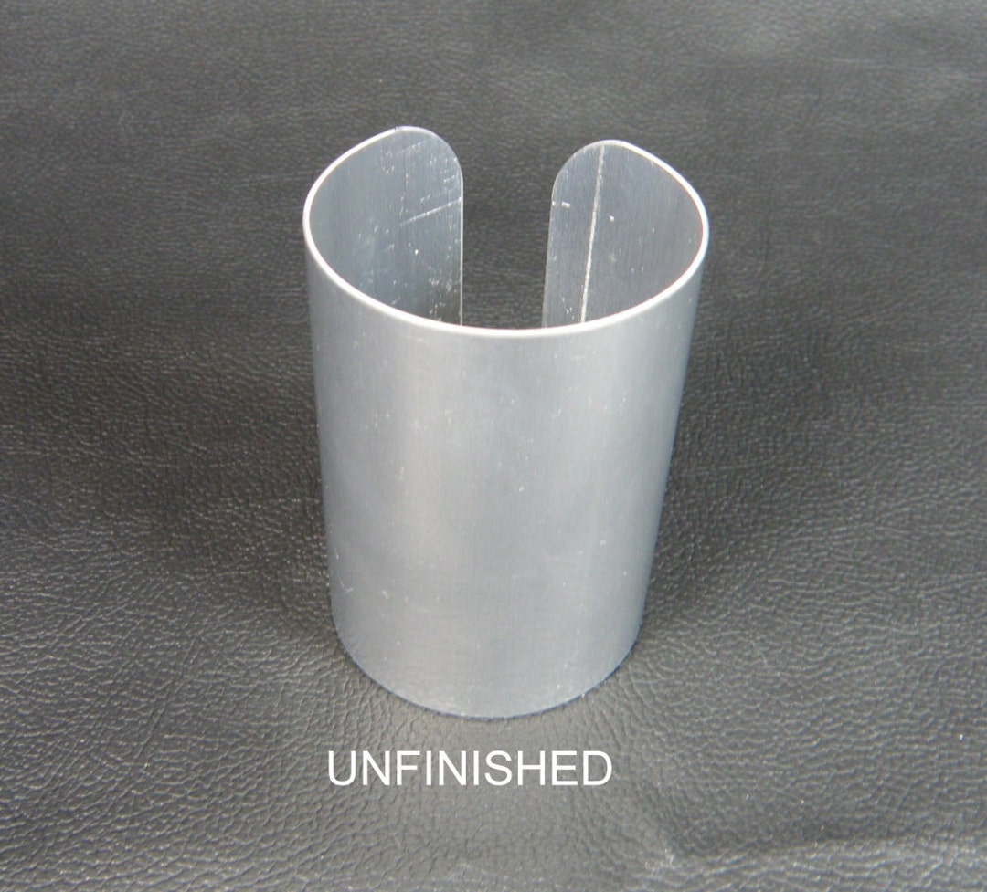 Aluminum Cuff Bracelet Blanks, 3 Inch X 6 Inch, 1 Dozen, Unfinished ...