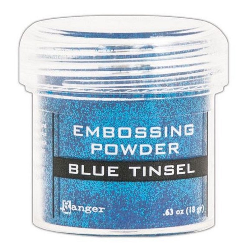 Ranger Embossing Powder Blue Tinsel | Etsy
