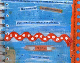 Mindfulness Ride The Wave A4 Archival Quality Art Print | Etsy