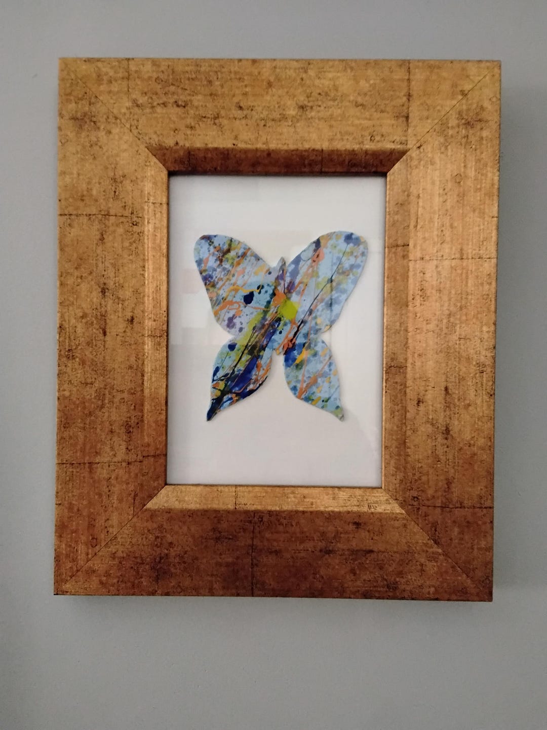 Delgado Artwork , Acrylic on Canvas Butterfly - Etsy