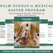Palm Sunday Easter Musical Program | LDS Sacrament Meeting Program ...
