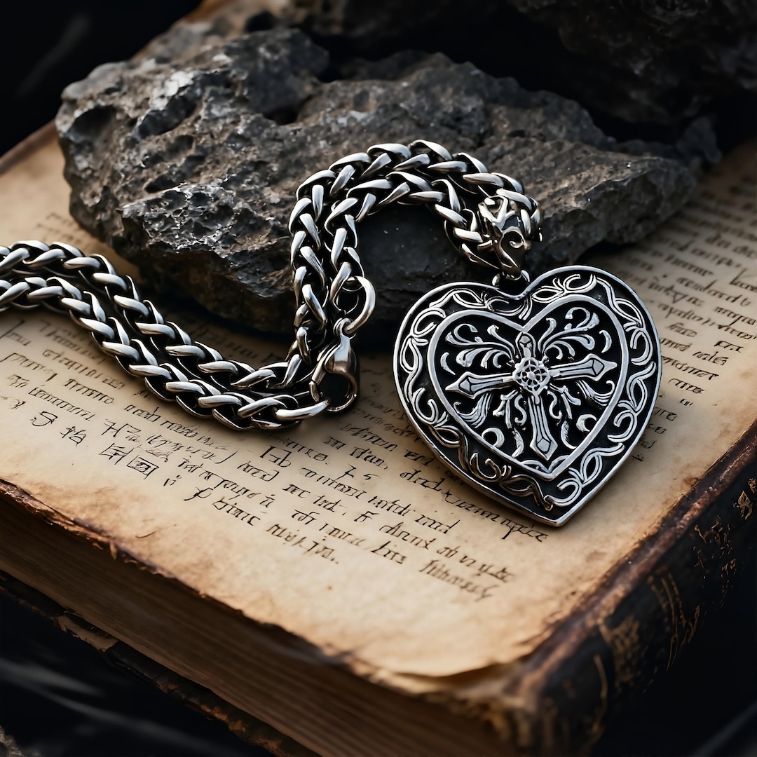 Retro Titanium Steel Eternal Mark Vine Pendant / Gothic Punk Style ...