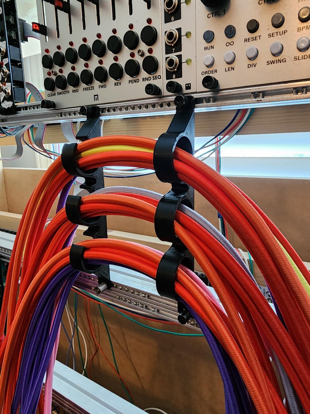 The Hook and the Loop - Eurorack Cable Organizers (2hp) - Etsy