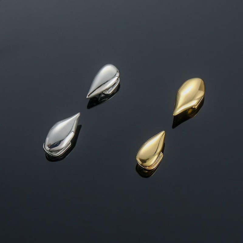 Silver Teeth Fang Caps - Etsy