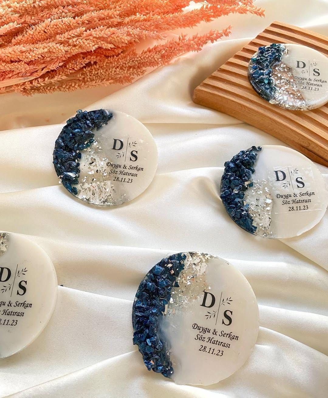 Personalized Magnet Favor Epoxy Magnet Magnet for Guest Customizable ...