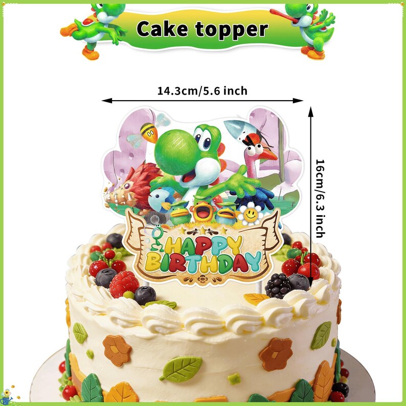 Cute Green Dino Birthday Party Supplies, Jungle Adventure Themed Kids ...