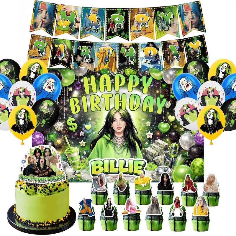 Billie Eilish Banner - Etsy