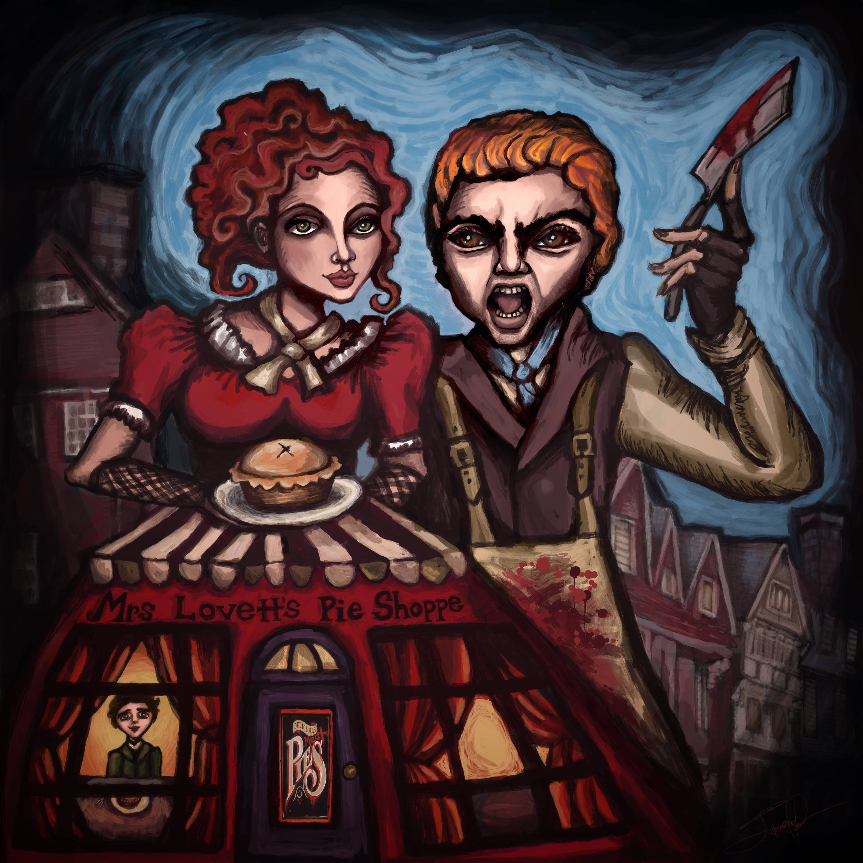 8x10 Fine Art Print Sweeney Todd | Etsy