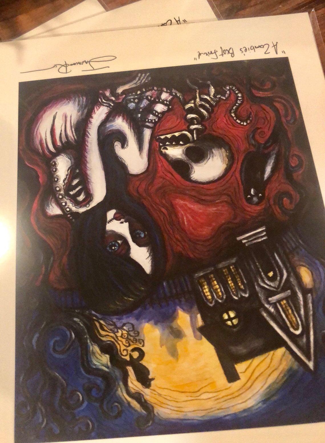 A Zombie's Bestfriend-8x10 Prints - Etsy