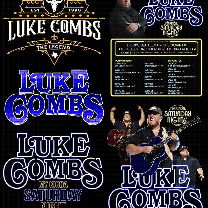 Luke Combs Svg - Etsy