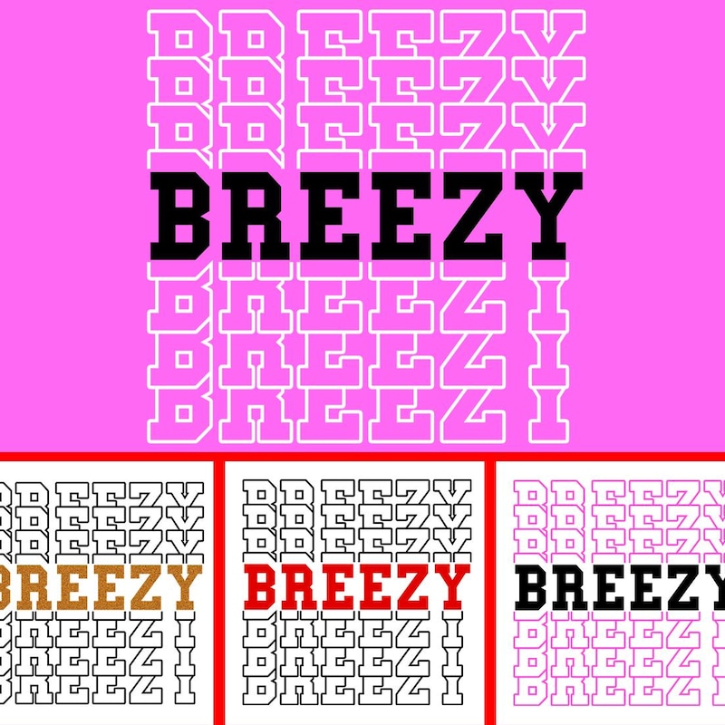 Breezy Bowl Font - Etsy