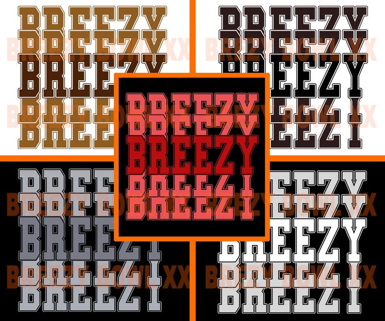Chris Brown Breezy Bowl PNG Bundle, T-shirt Design (digital Download ...