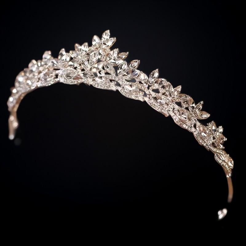 Wedding Tiara Gold - Etsy