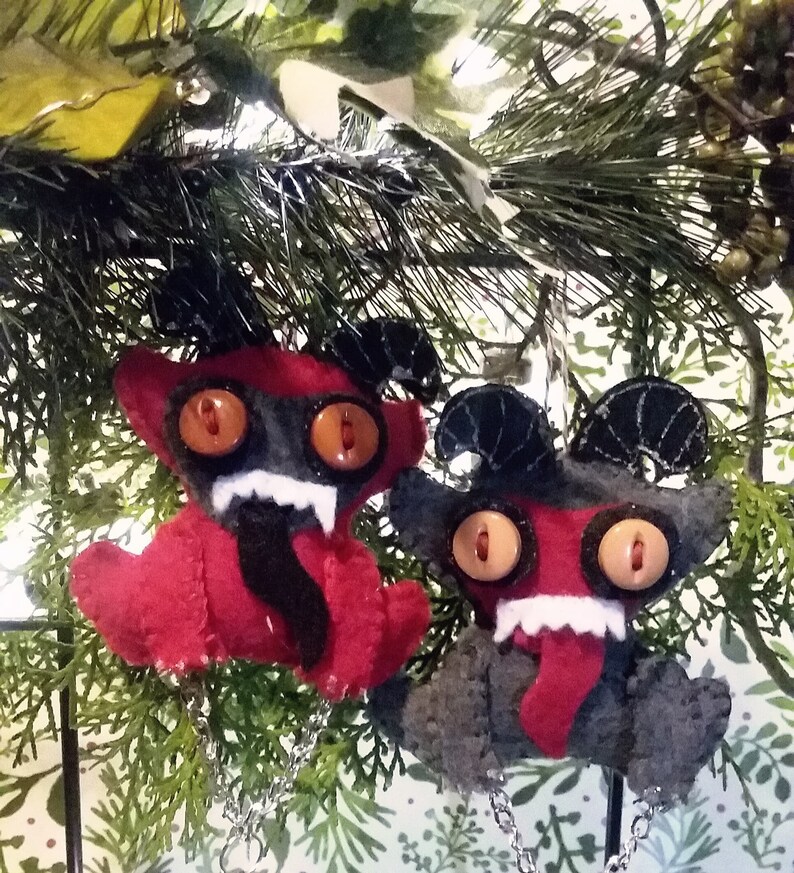 Krampus Doll Winter Solstice Imp Devilish Demon Yule Christmas Ornament ...