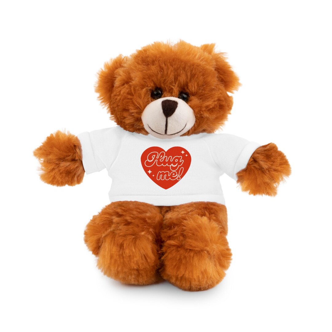 Hug Me! Tee Stuffed Animal | Cute Plush Toy for Kids | Gift for ...
