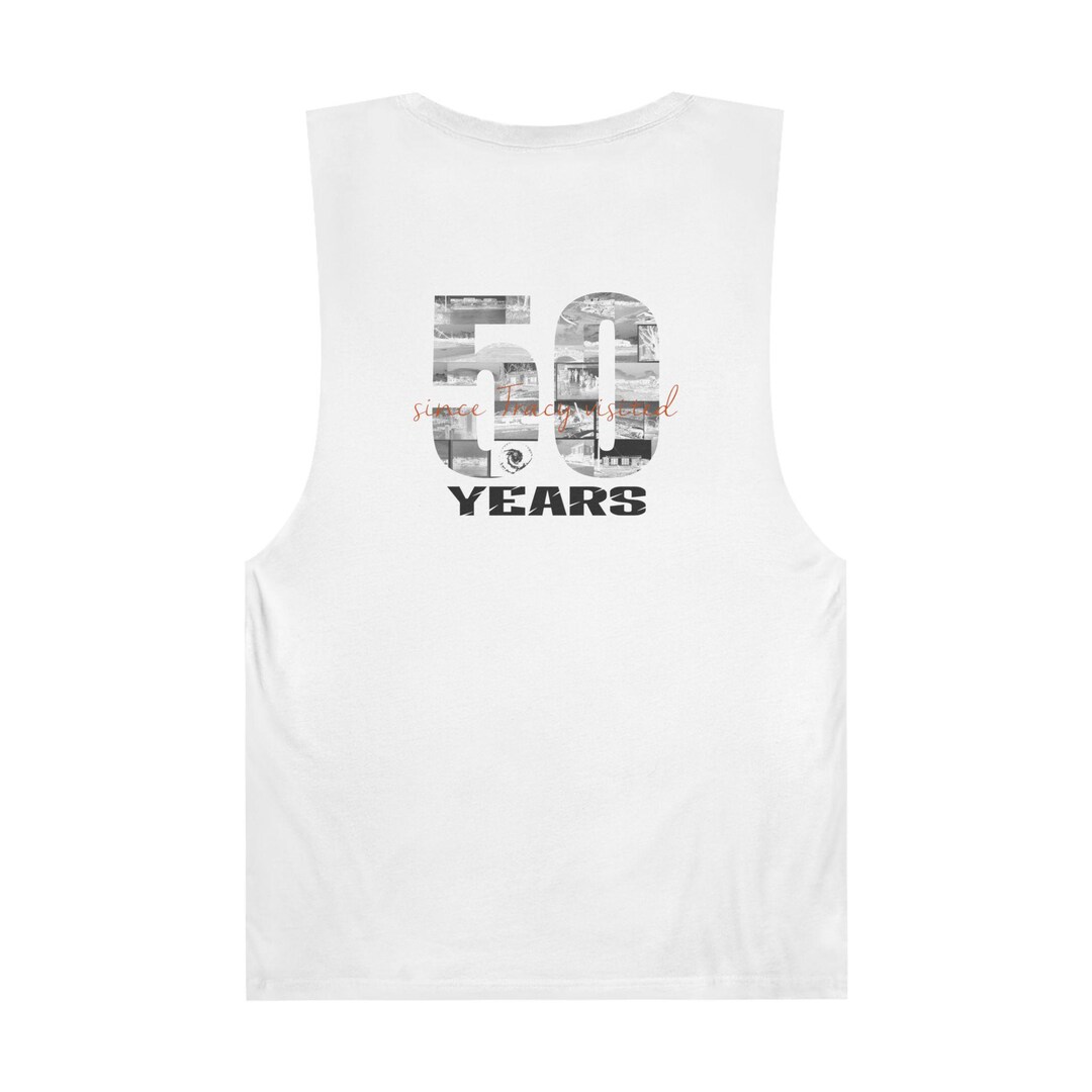Cyclone Tracy 50 Years Anniversary Tank Top | Darwin Tribute Sleeveless ...
